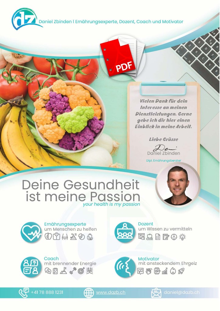 Deine Investition – Ernährungsberatung Daniel Zbinden